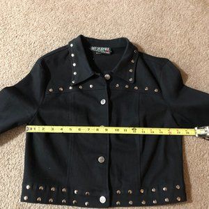 Lip Service | Jackets & Coats | Lip Service Black Studded Jacket | Poshmark